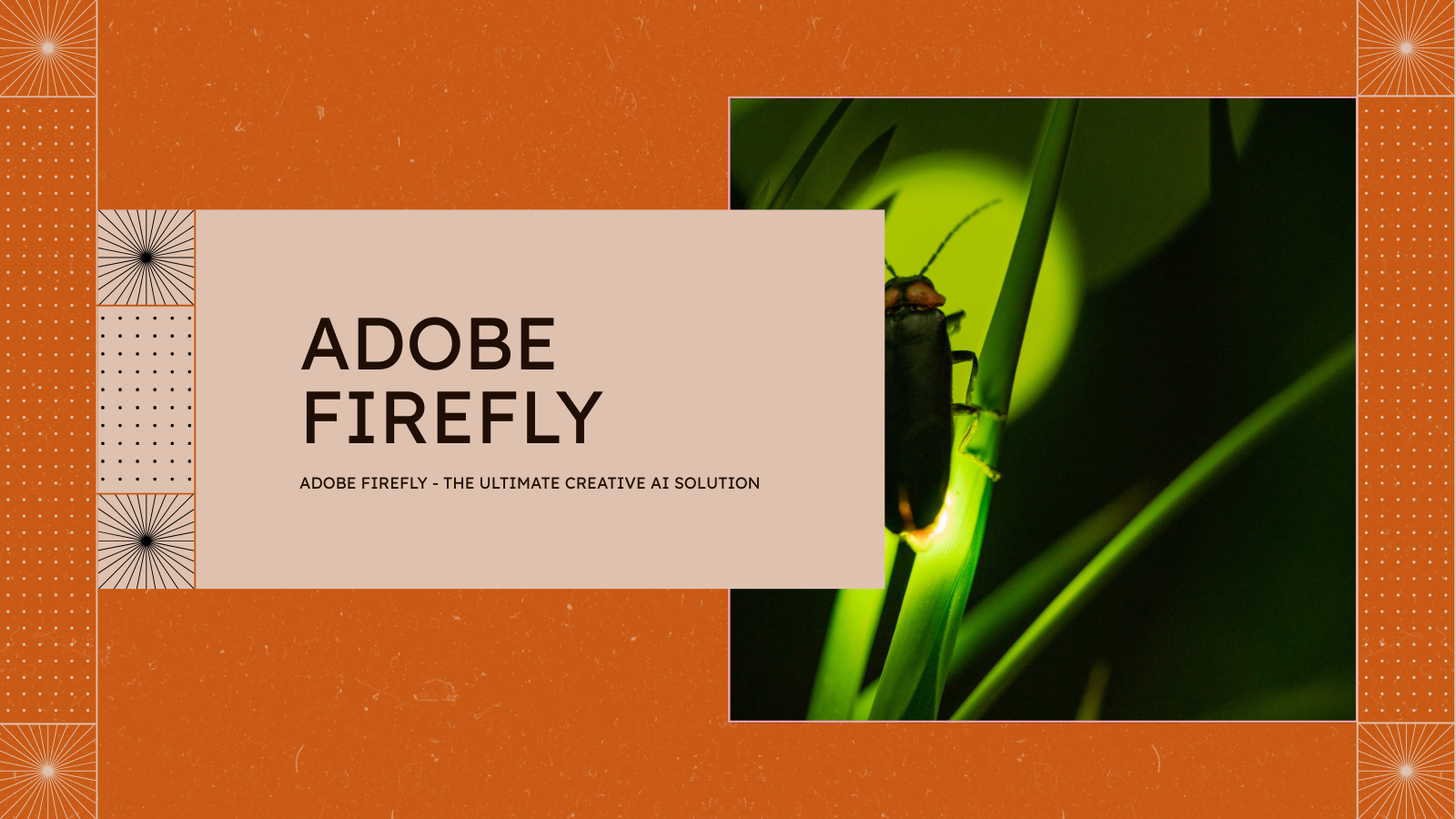 Adobe Firefly – The Ultimate Creative AI solution